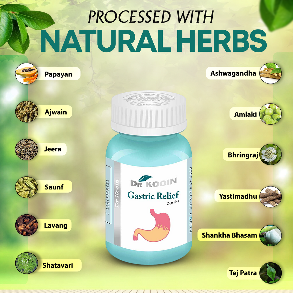 Gastric Relief Capsules – The Ayurvedic Mart